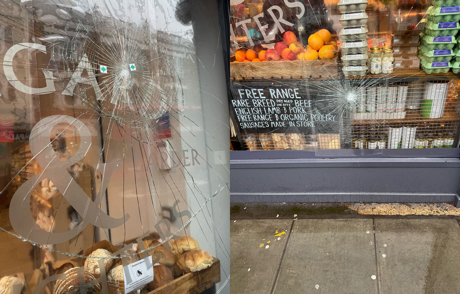 Butchers’ High Street shop windows smashed by drunk - Putney.news