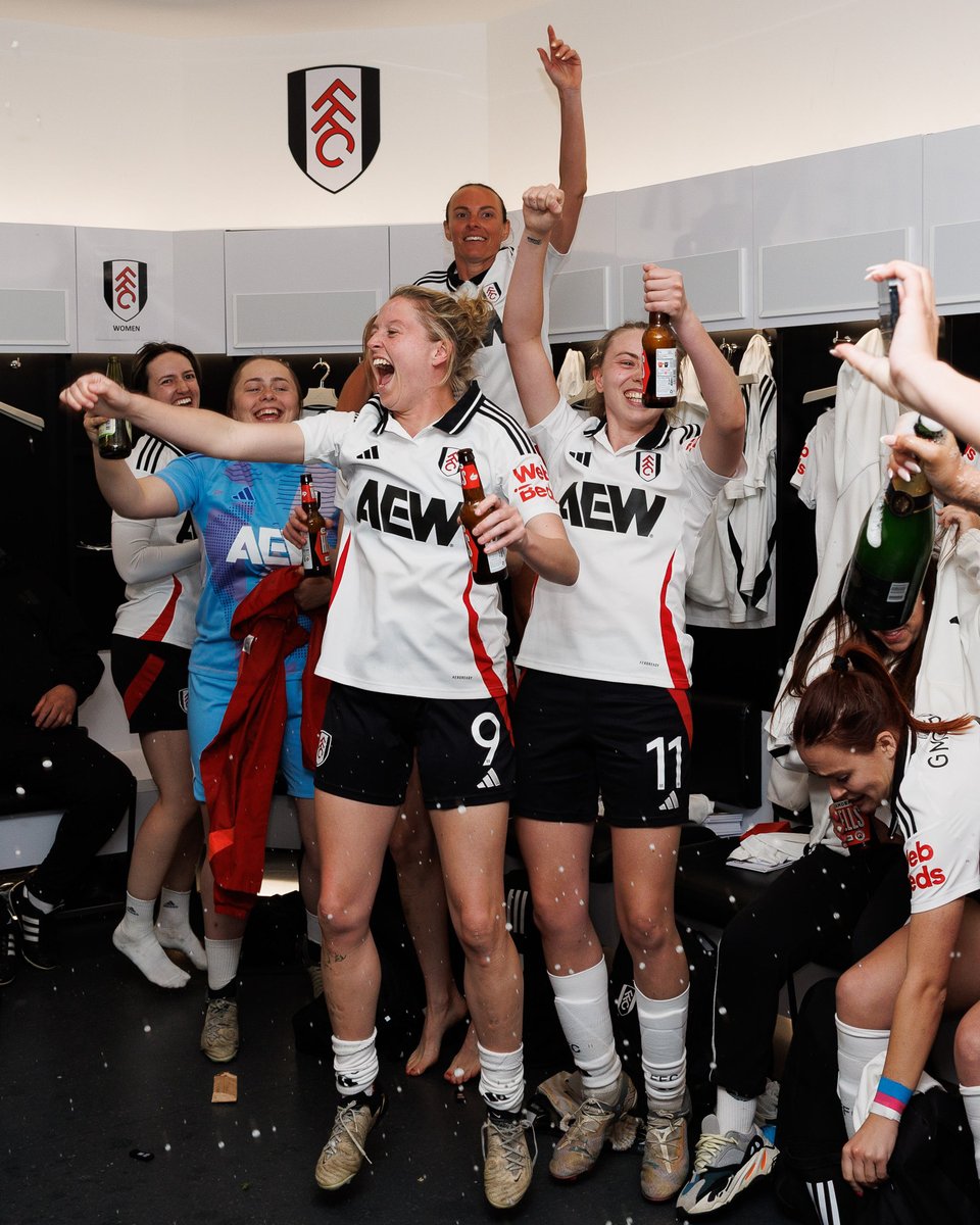 Fulham FC Women crowned champions with 6-0 thrashing at Craven Cottage ...