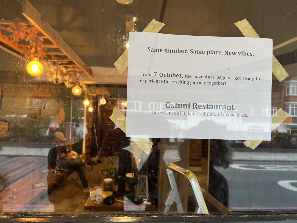 Ostuni replaces La Casa Mia in bold survival bet as Preto closes ...