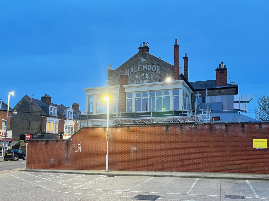 The Half Moon is almost ready. Lower Richmond Road has other news too ...